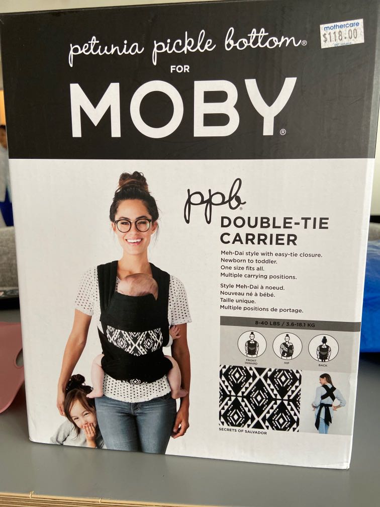Moby double-tie carrier, Babies & Kids, Going Out, Carriers & Slings on ...