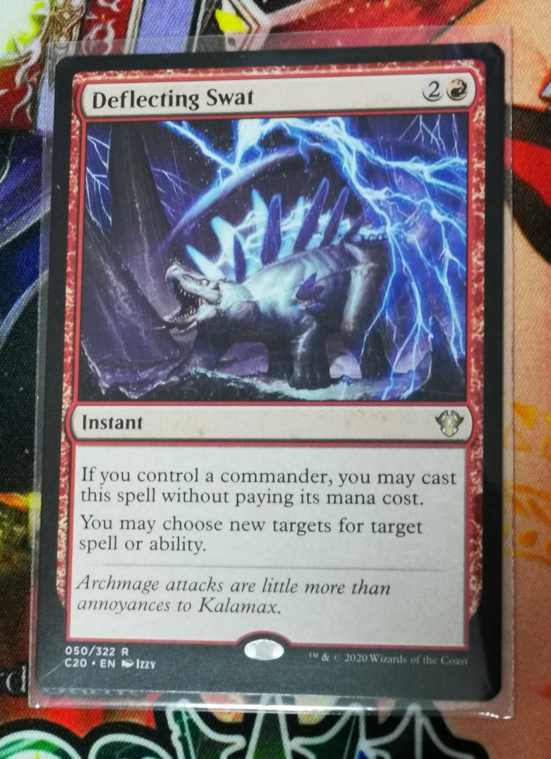 Mtg magic the Gathering, Deflecting swat for commanders, Hobbies & Toys ...
