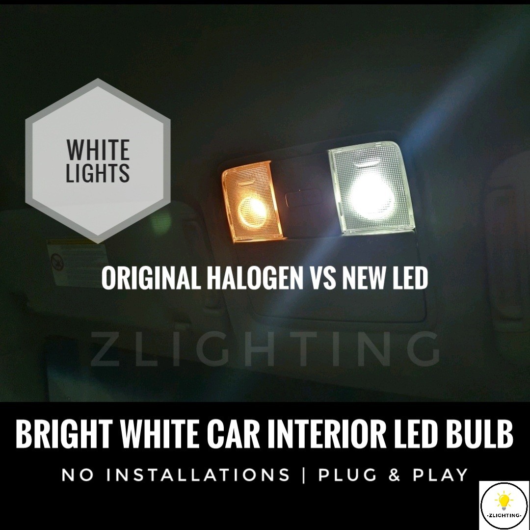 NEW LED Cabin Interior Light Bulbs for Cars & Vans | Dome, Map, Pole ...