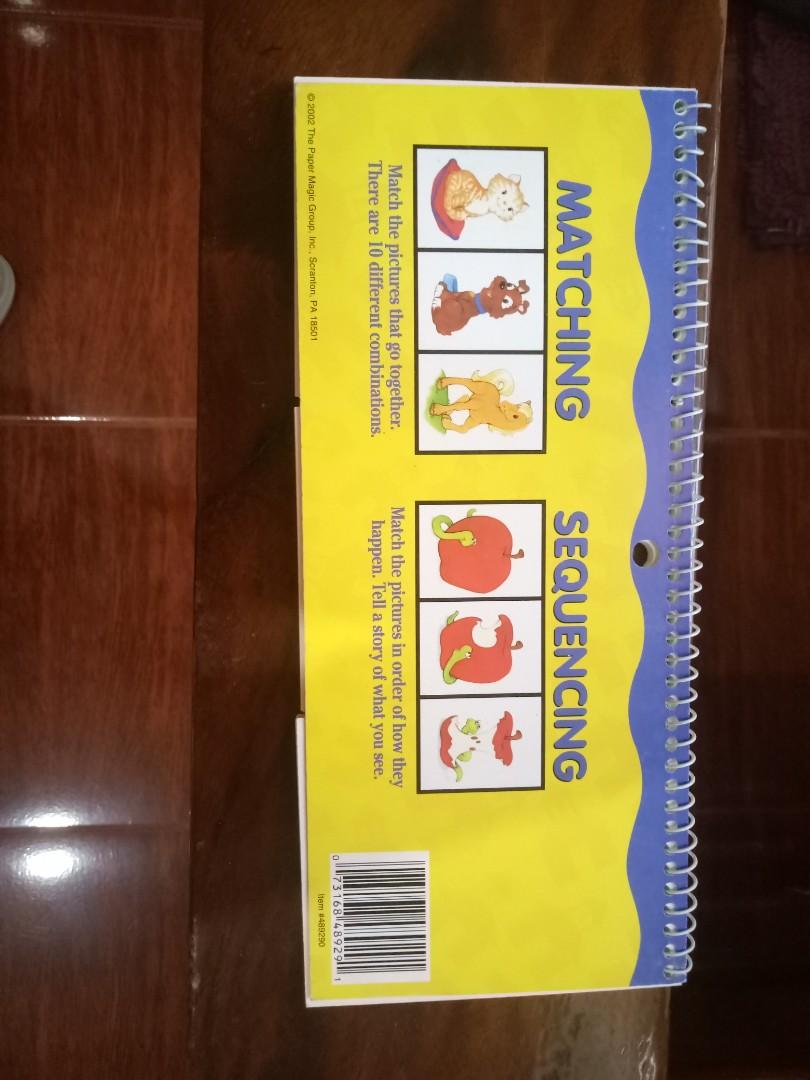 (NEW) Matching and Sequencing Flip Book, Babies & Kids, Baby Nursery ...