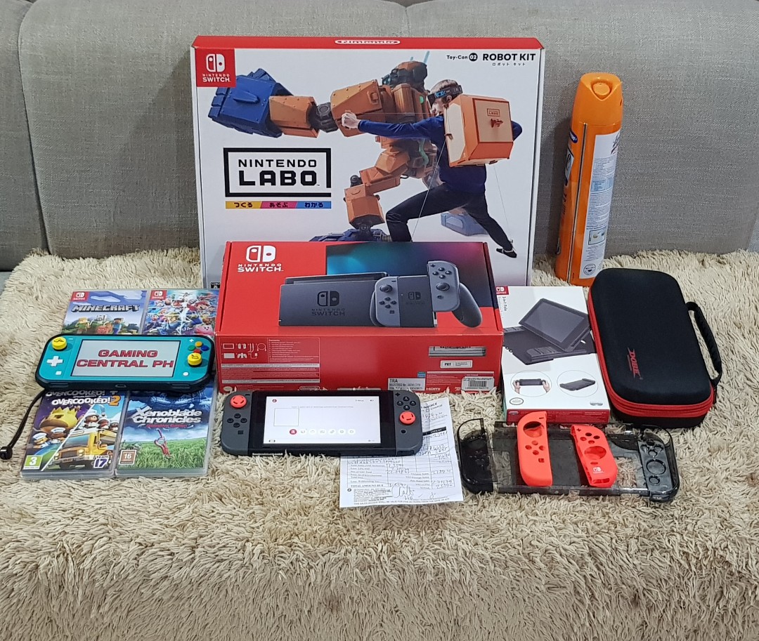 Nintendo Switch V2 with Receipt, Video Gaming, Video Game Consoles ...