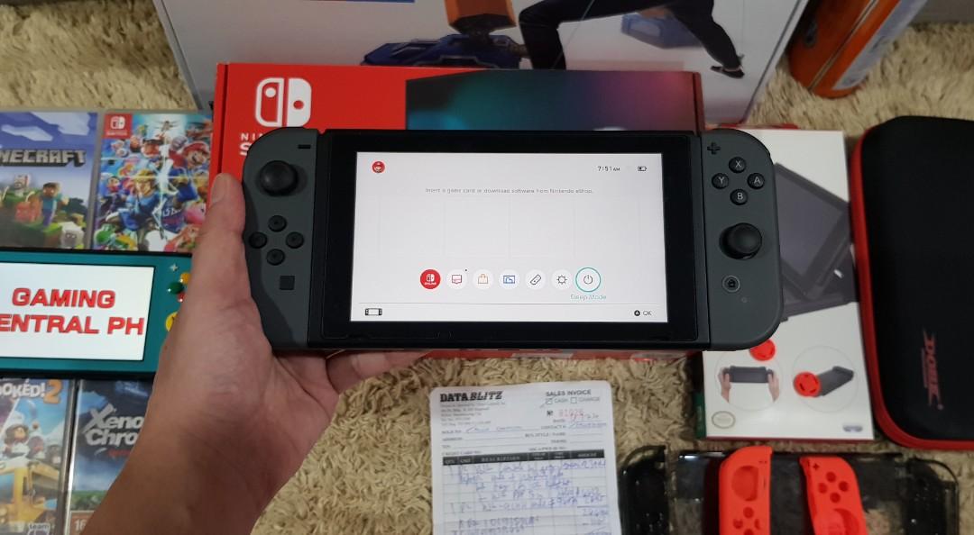 Nintendo Switch V2 with Receipt, Video Gaming, Video Game Consoles ...