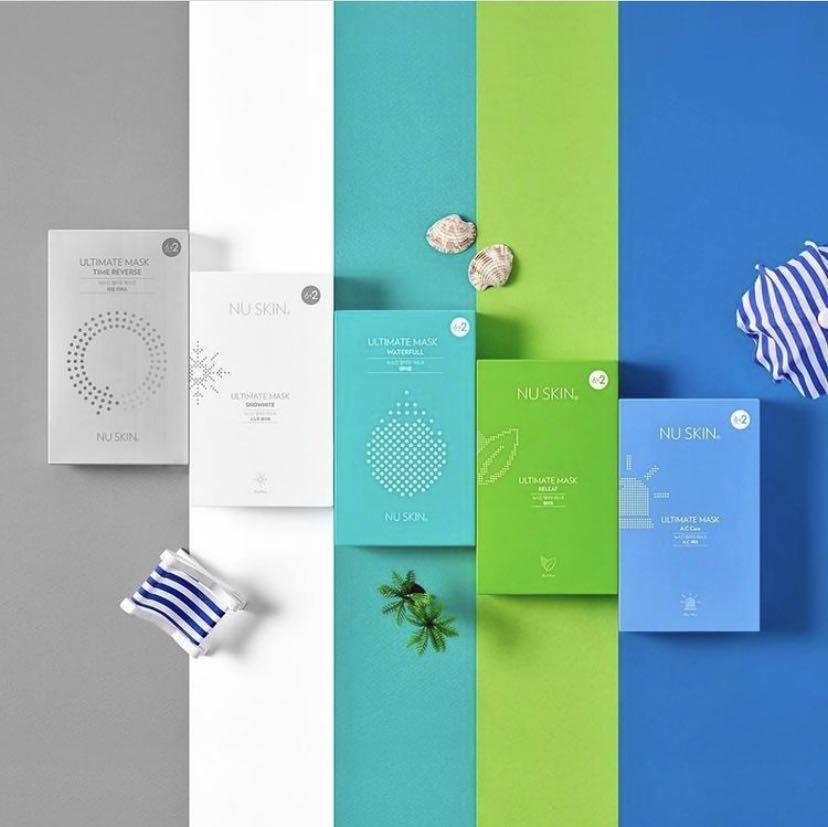 韓國NU SKIN Ultimate Mask Releaf 舒緩極緻面膜, 美容＆個人護理, 健康及美容 - 皮膚護理, 面部 - 面部護理 ...