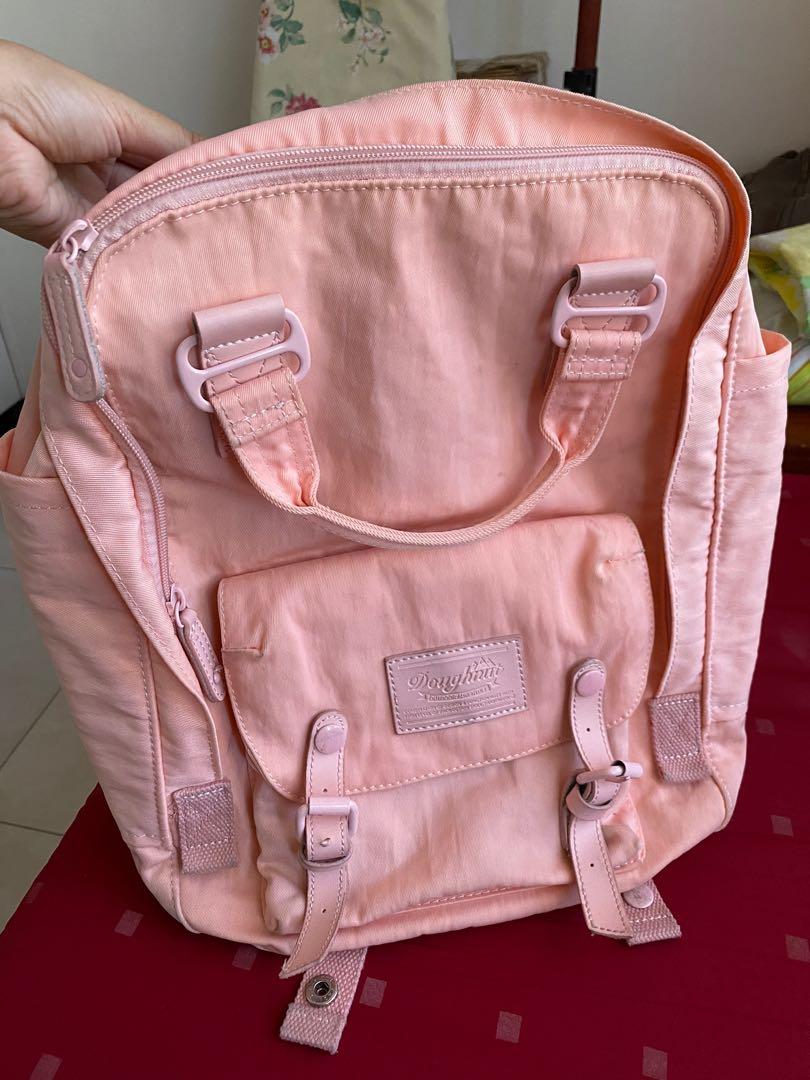 Original Doughnut Macaroon Pink Pastel Backpack, Women's Fashion, Bags ...