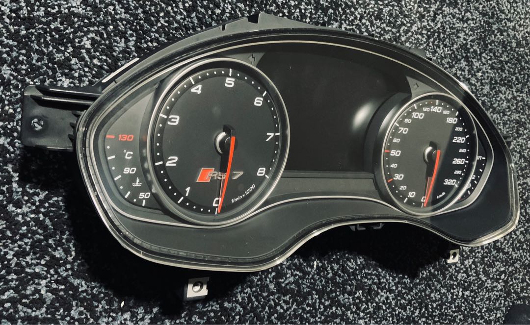 Original RS7 Speedometer / Odometer DIS, Car Accessories, Accessories ...