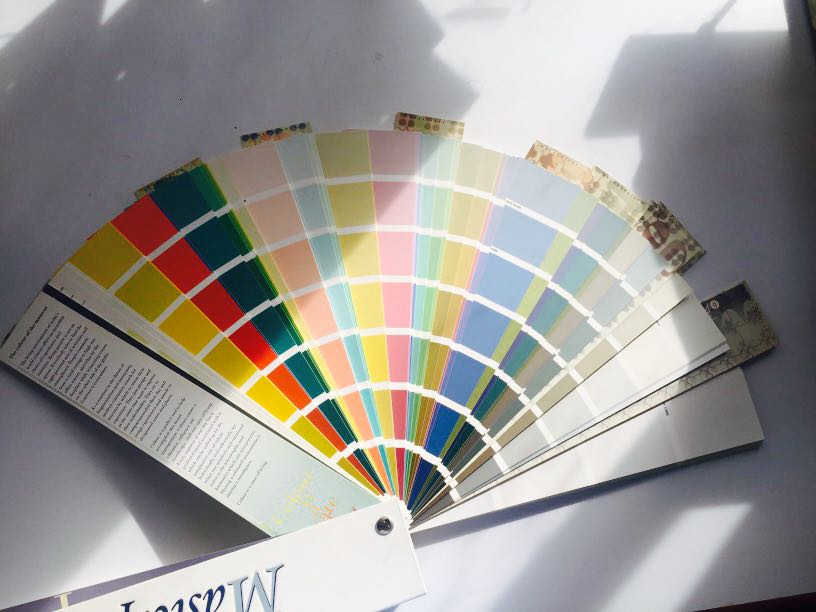 Paint color fan chart, Hobbies & Toys, Stationery & Craft, Other ...
