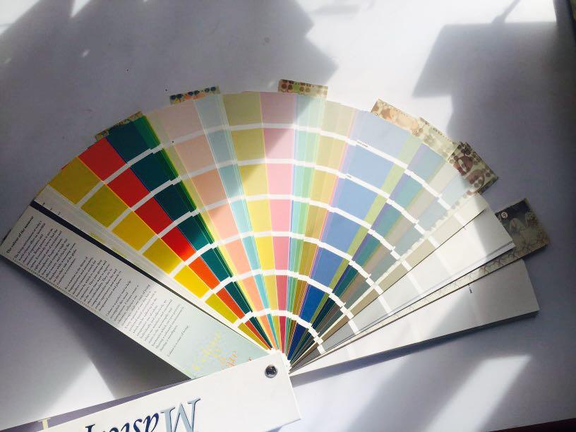 Paint color fan chart, Hobbies & Toys, Stationery & Craft, Other ...