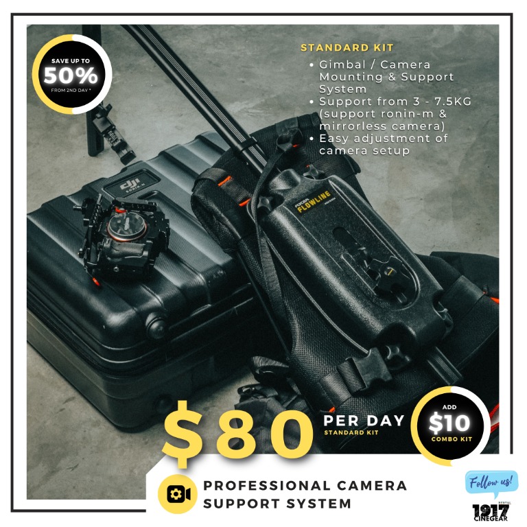 [RENT] Camera Support System Flycam Easyrig System, Lifestyle Services ...