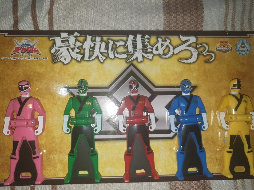 Sentai ranger keys (Samurai Sentai Shinkenger), Hobbies & Toys, Toys ...