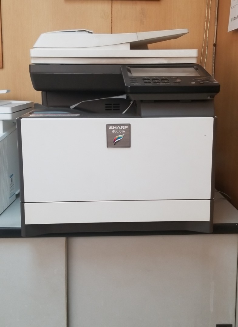 Sharp MX-C301W 打印機, 電腦＆科技, 打印機及影印機 - Carousell