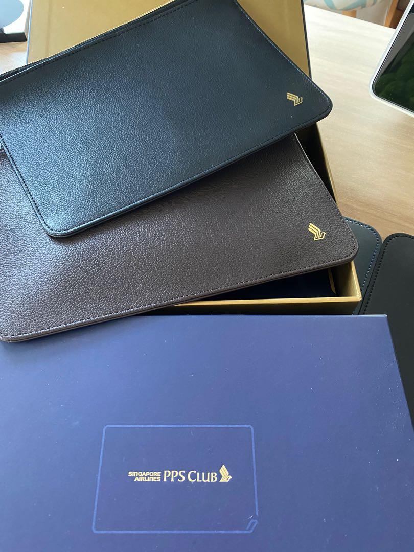 Singapore Airlines Solitaire PPS club pouches, Hobbies & Toys, Travel ...