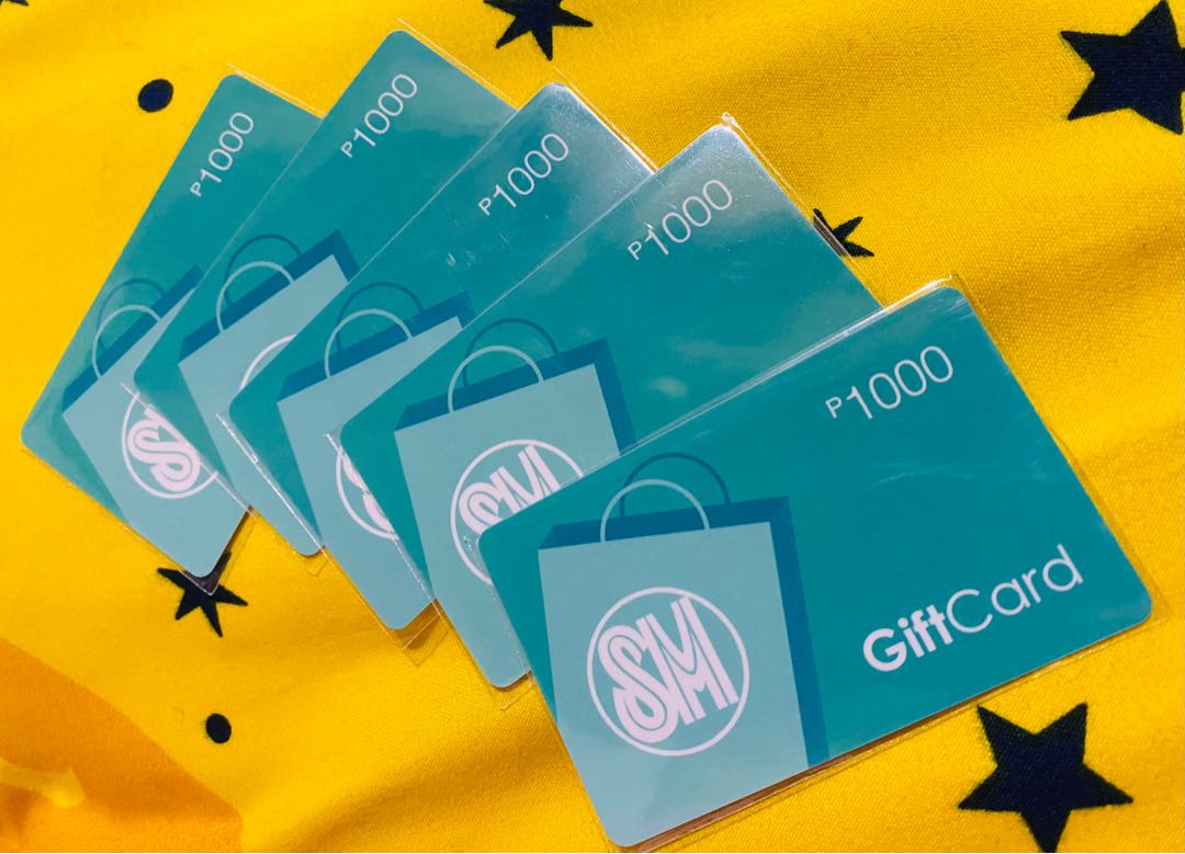 SM GIFT CARD WORTH 5K, Tickets & Vouchers, Store Credits on Carousell
