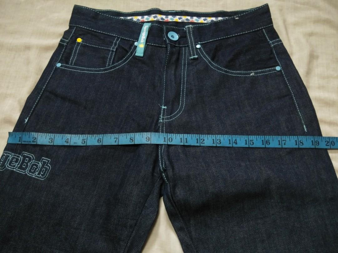 SPONGEBOB JEANS BY NICKELODEON, Men's Fashion, Bottoms, Swim Trunks ...