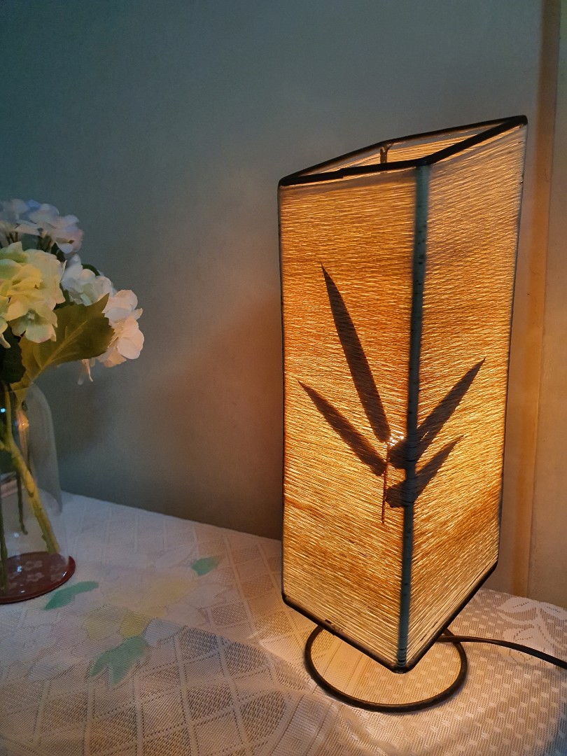 Set Of Straw Table Lamp, Furniture & Home Living, Home Decor, Other ...
