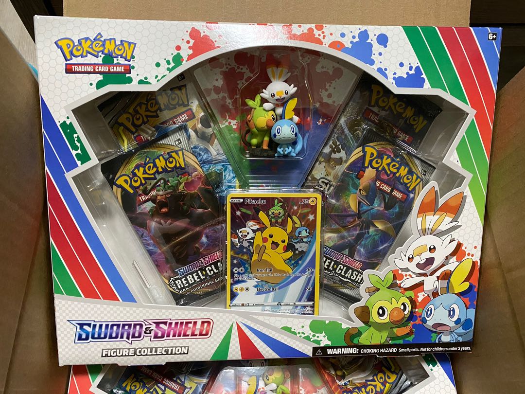 [Last 2] Pokemon Sword and Shield Figure collection box set Pikachu ...
