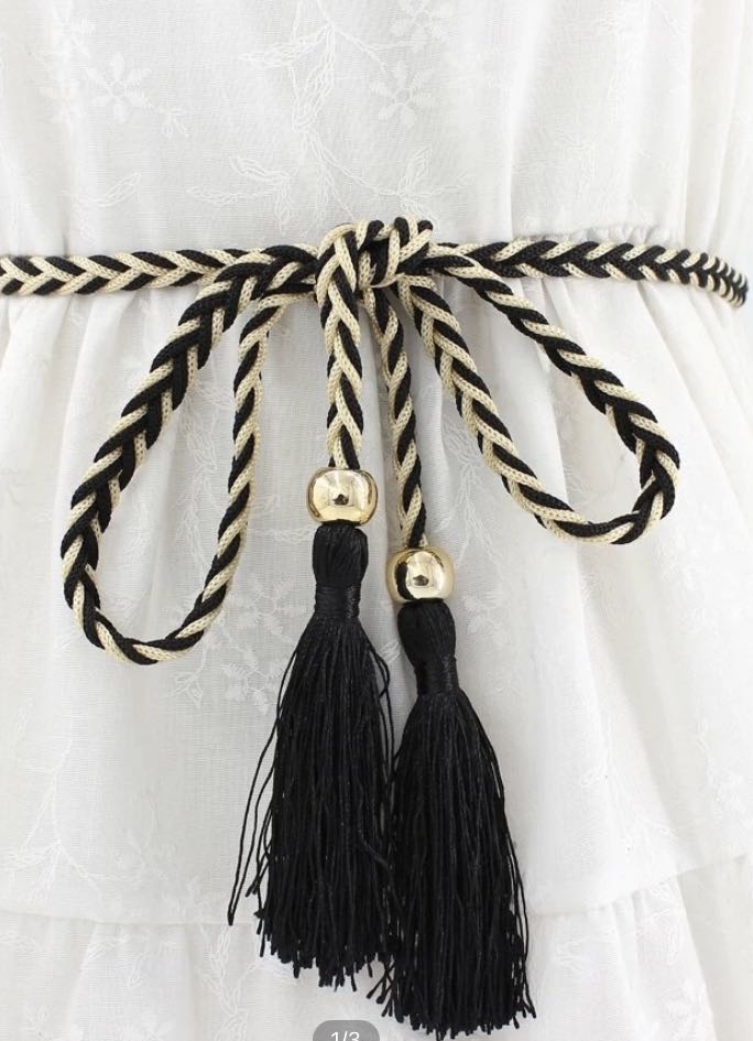 Tassel belt, Women's Fashion, Watches & Accessories, Belts on Carousell