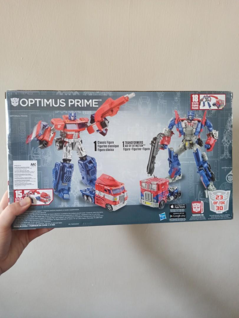Transformers AOE Optimus Prime Evolution 2 Pack, Hobbies & Toys, Toys ...