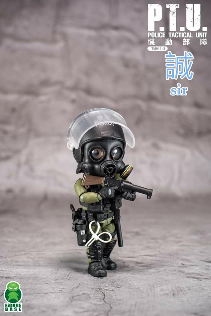 Tricky Man 5" Series TM014-2 - Police Tactical Unit: Sir Cheng Figure ...
