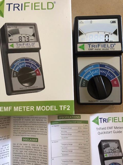 Trifield EMF Meter Model TF2 Made in USA 美國名廠電磁場幅射測量器, 手提電話, 電話＆平板電腦配件 ...