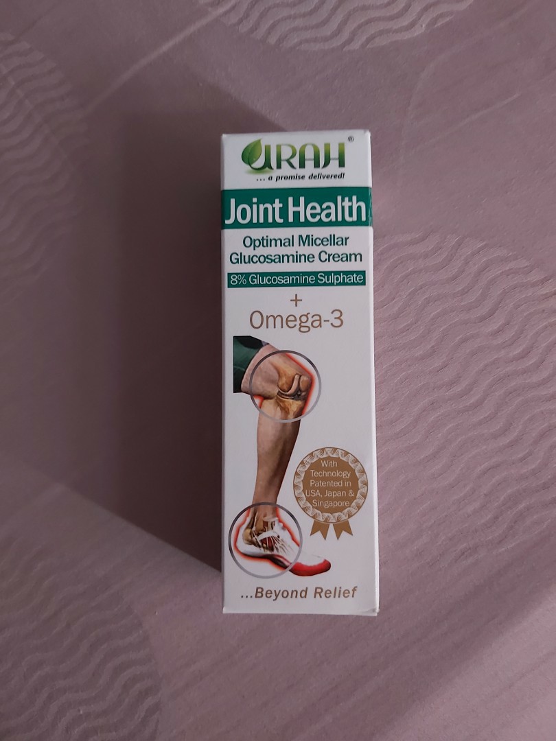 Urah Joint Health Glucosamine Cream, Health & Nutrition, Health ...