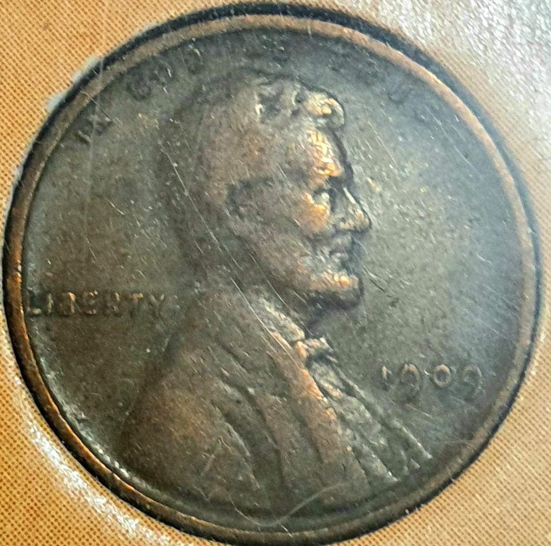 US 1909 VDB Penny Collection Set, Hobbies & Toys, Memorabilia ...