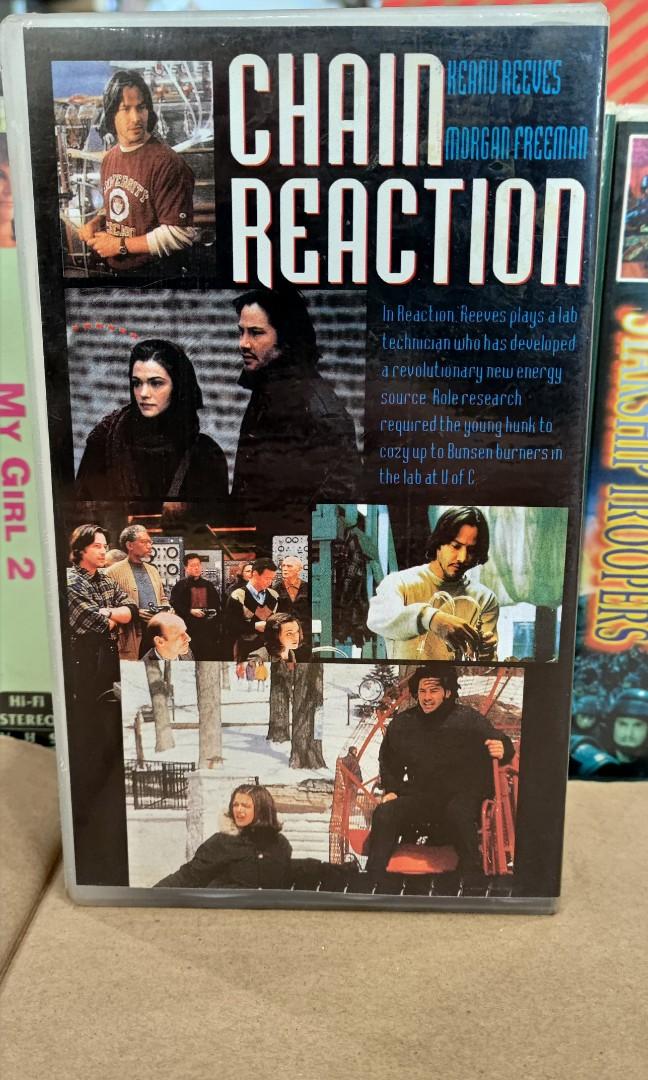 (VHS) Chain Reaction, Hobbies & Toys, Music & Media, CDs & DVDs on ...