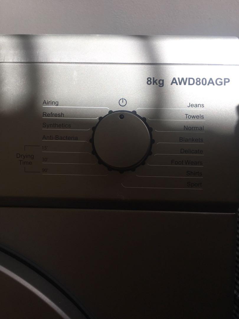 WHIRLPOOL 8 kg. Front Load Electric Dryer (BRAND NEW), TV & Home ...
