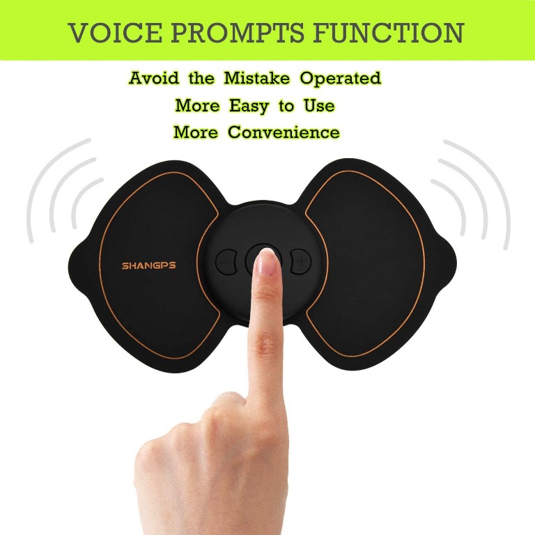 Wireless Tens Mini Tens Massager Shangpinshi Voice TENS Machine ...