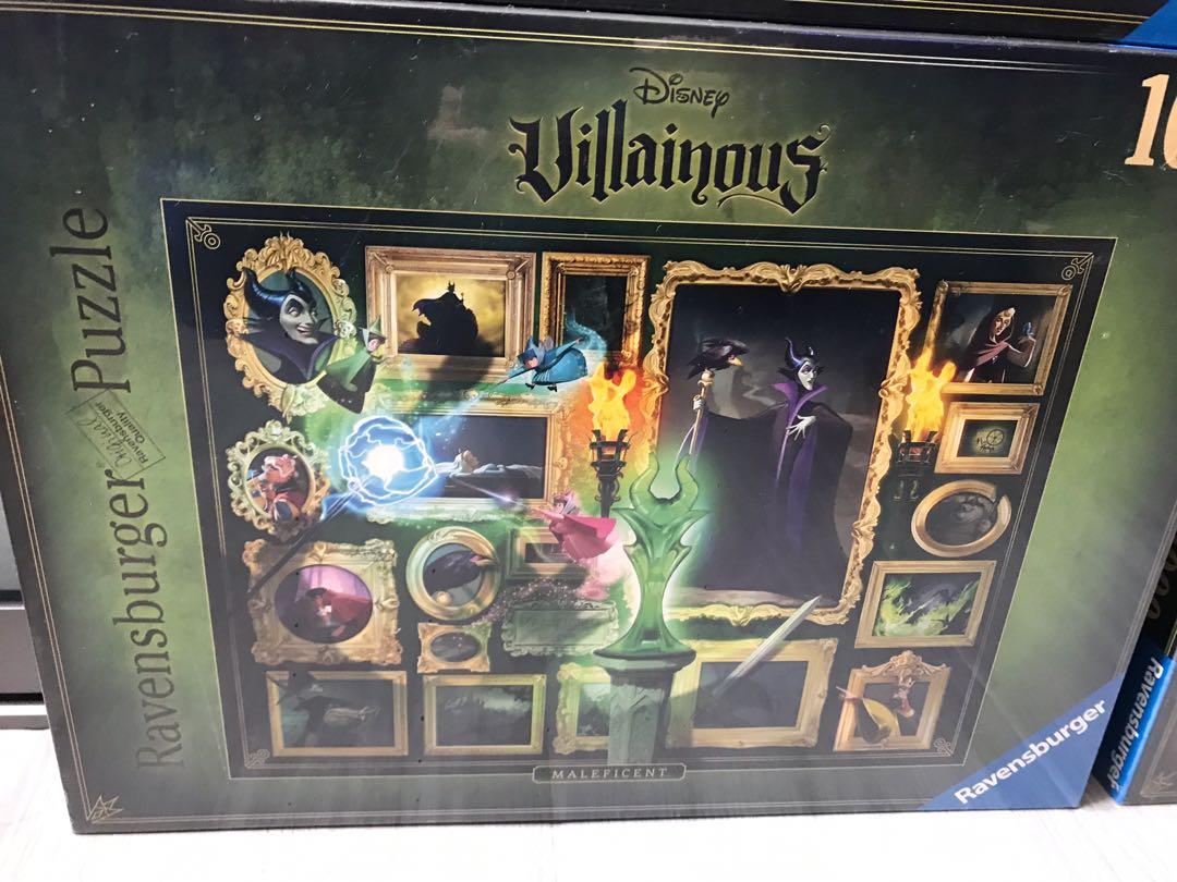 迪士尼 奸角 壞人 拼圖 砌圖 Disney Villains puzzle 歐美版 Ravensburger (1000 Pieces x ...