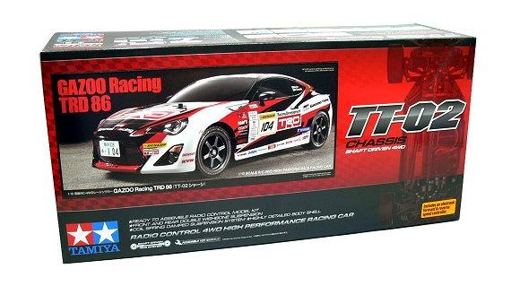田宮遙控模型車 Tamiya 1/10 GAZOO Racing TRD 86 TT02 & ESC 58574, 興趣及遊戲, 玩具 & 遊戲類 - Carousell