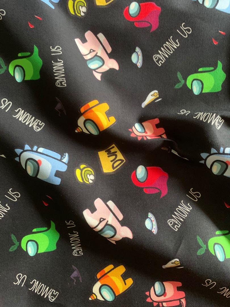 Among Us #Fabric #Cloth, Hobbies & Toys, Stationery & Craft, Craft ...
