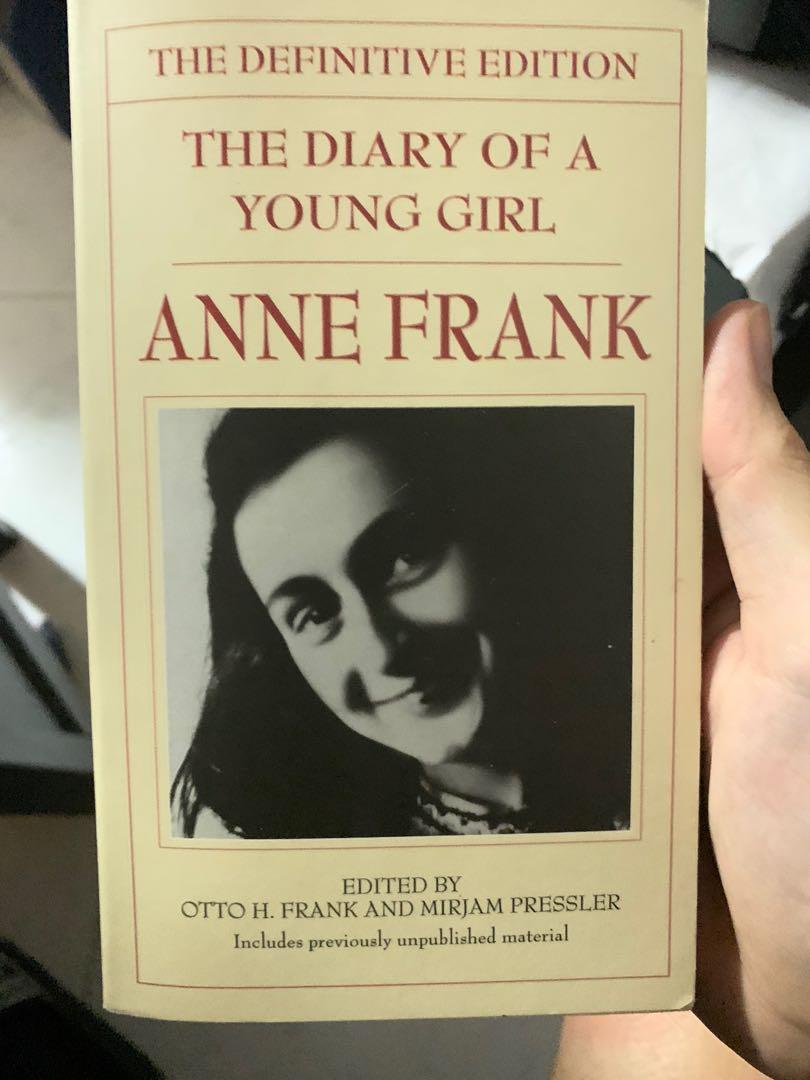 Anne Frank diary - definitive edition, Hobbies & Toys, Books ...