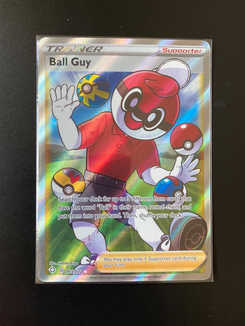 Ball Guy/Shining Fates/Trainer/Pokemon cards, Toys & Games, Board Games ...