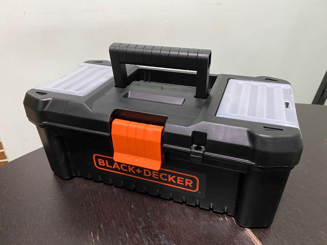 Black+Decker 12 inch Tool box, Furniture & Home Living, Home ...