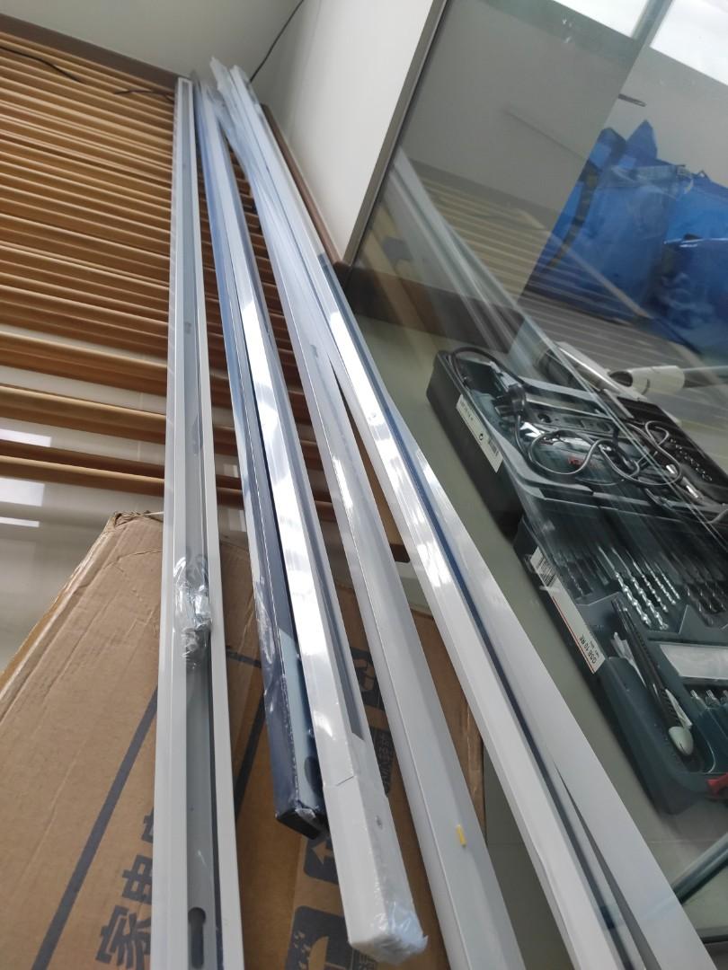 Brand new 2 meter track light rail x 6, Furniture & Home Living ...