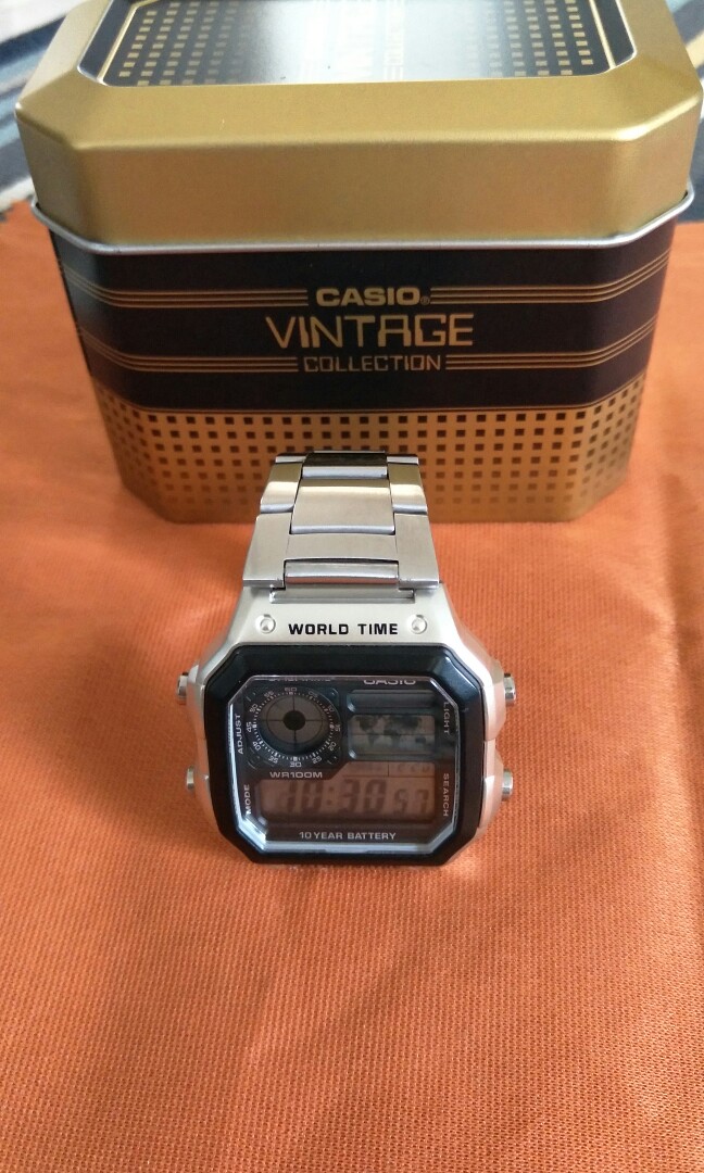 Casio worldtimer watch, Men's Fashion, Watches & Accessories, Watches ...