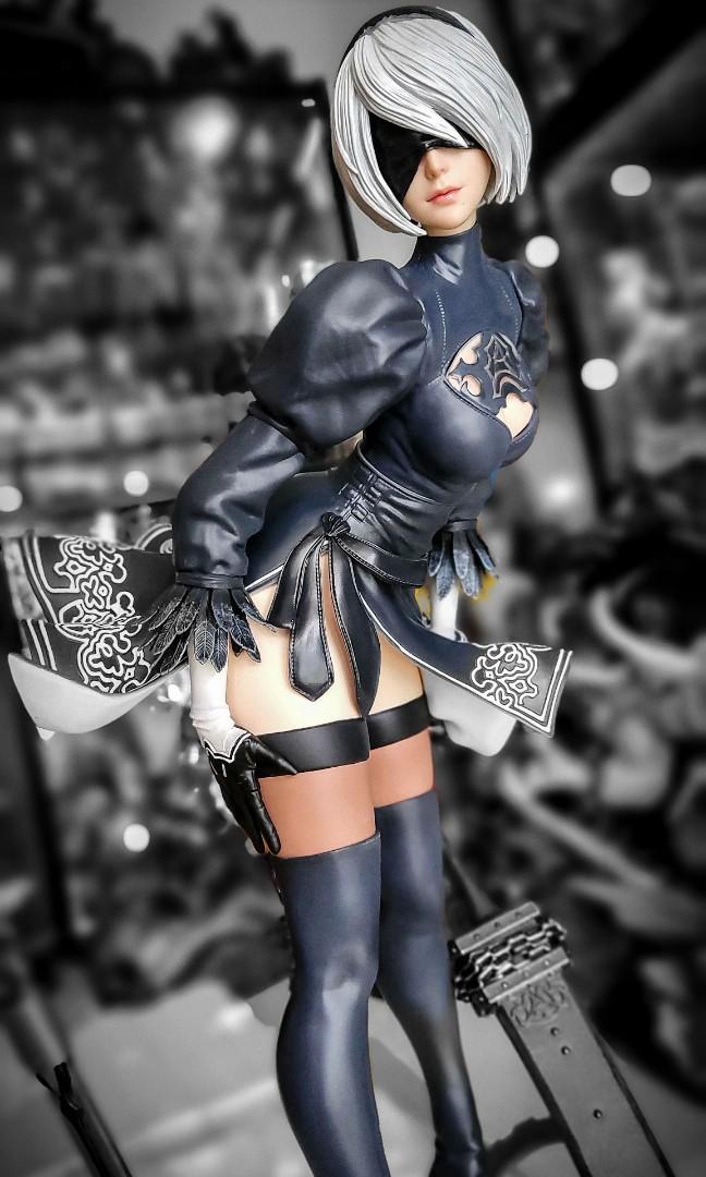 Moonlight studio 1/4 Nier Automata 2b (hot toys sideshow prime 1 xm ...