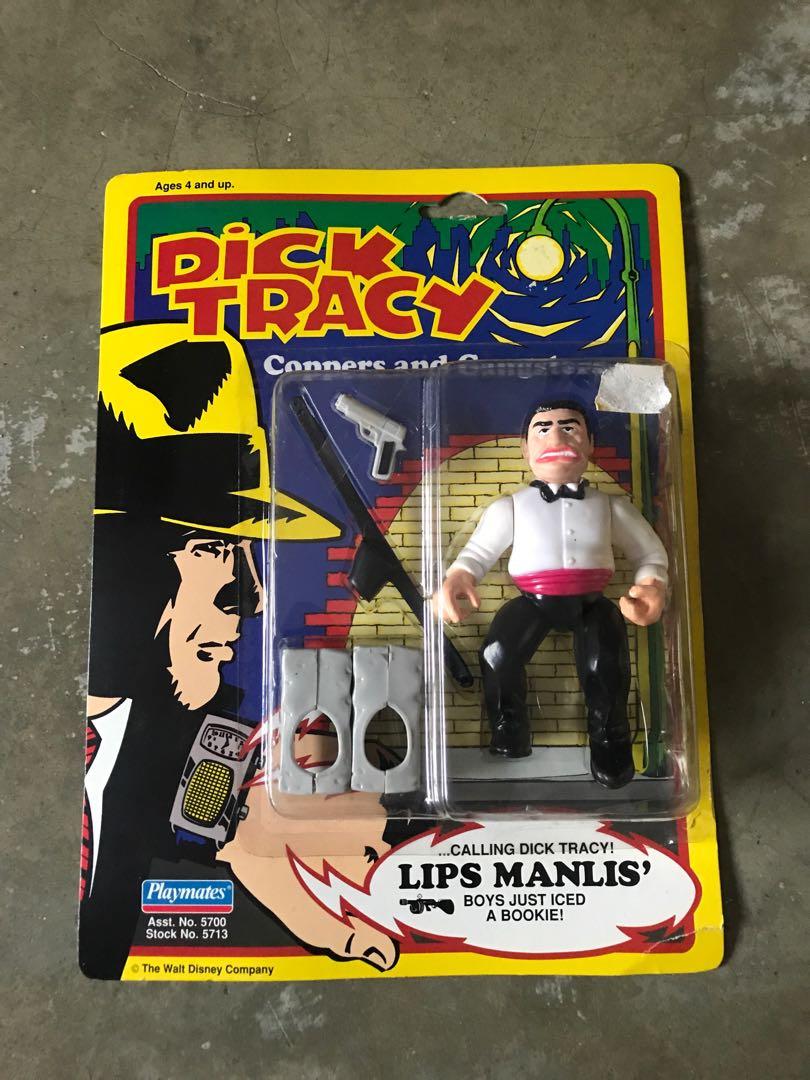 Dick Tracy Lips Manlis figure 1990 Playmates NEW, Vintage ...