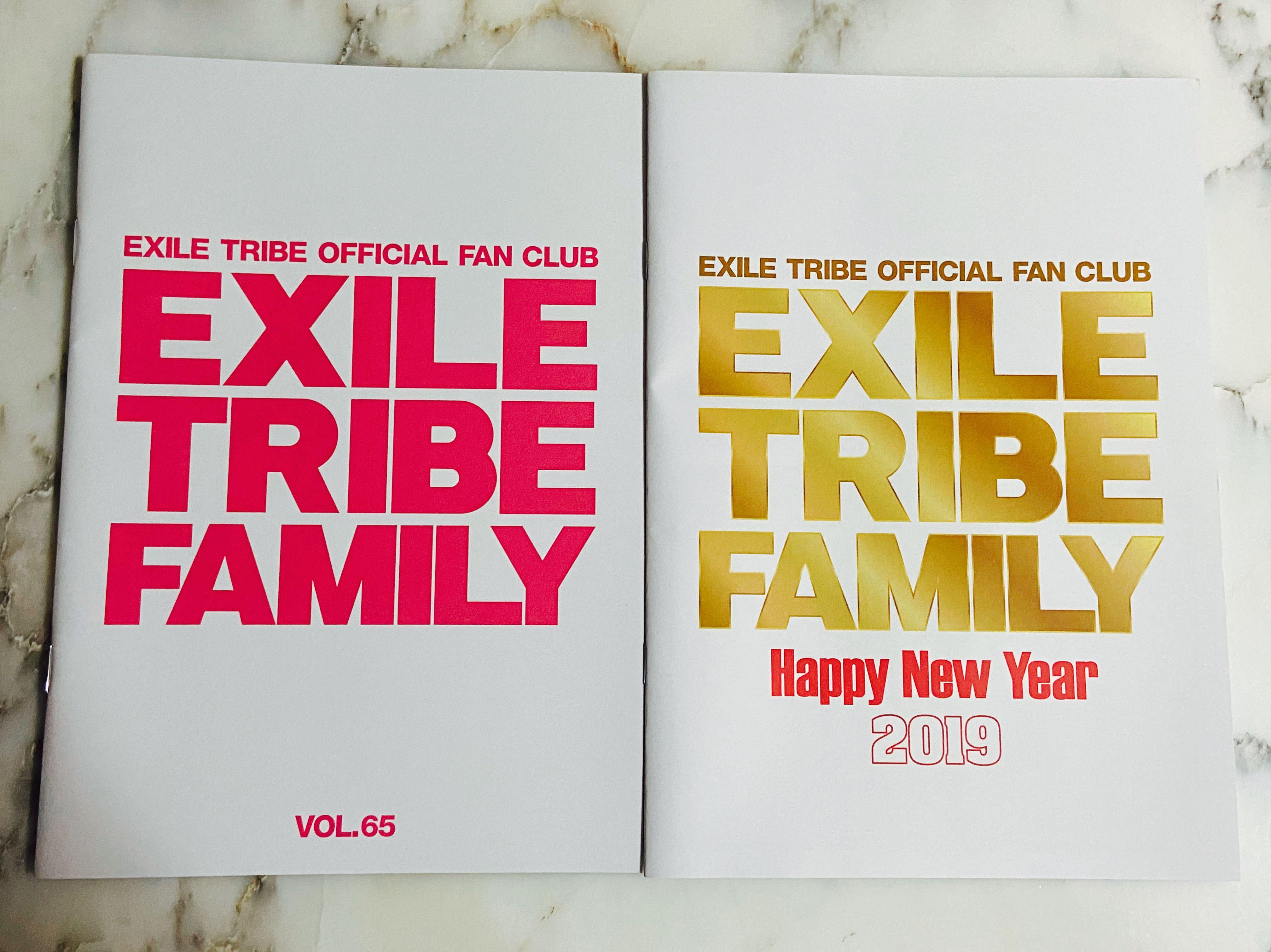 全新EXILE TRIBE FAMILY會員特典斜揹袋 及 2019年會報, 興趣及遊戲, 收藏品及紀念品, 明星周邊 - Carousell