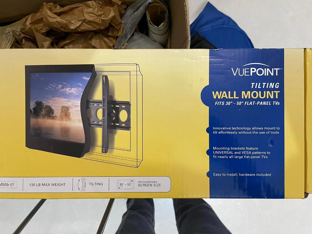 FREE VuePoint Tilting Wall Mount for TV, TV & Home Appliances, TV ...