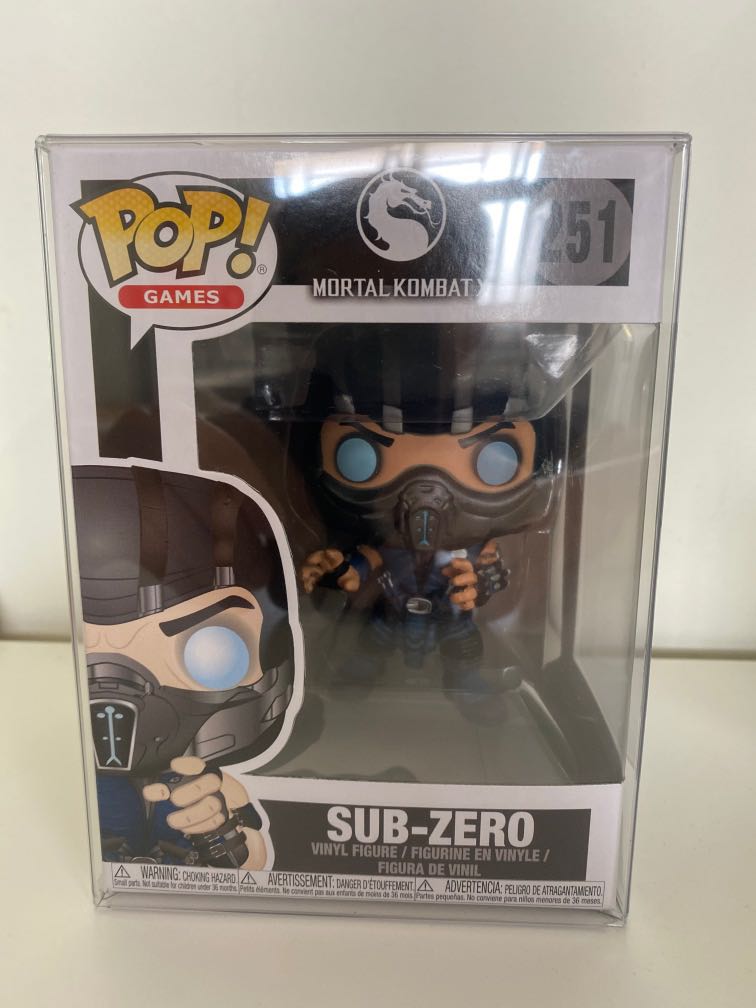 Funko Pop! Mortal Kombat Sub Zero 251, Hobbies & Toys, Toys & Games on ...