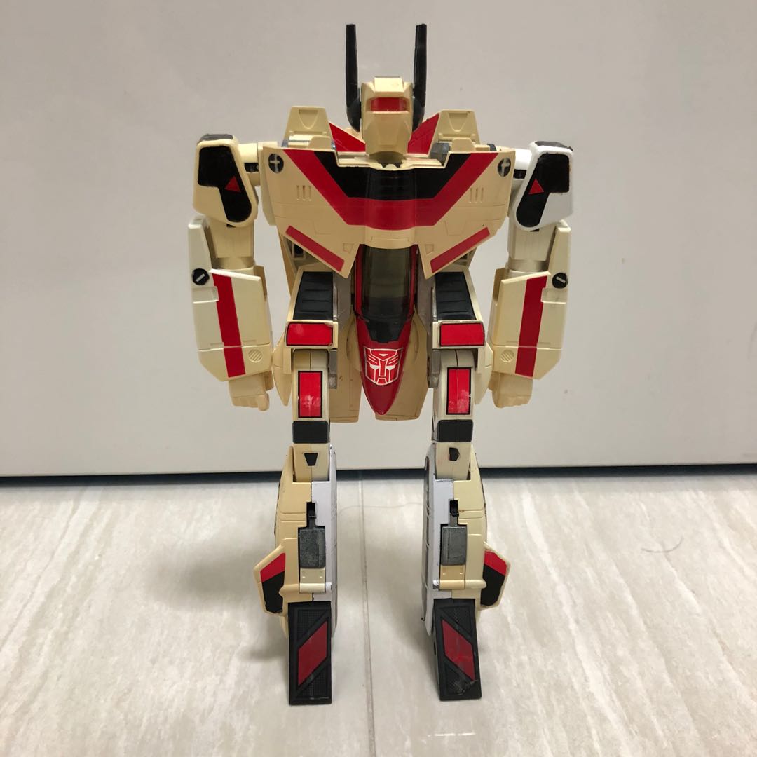 Transformers G1 Jetfire with yellowing (Original), Hobbies & Toys, Toys ...