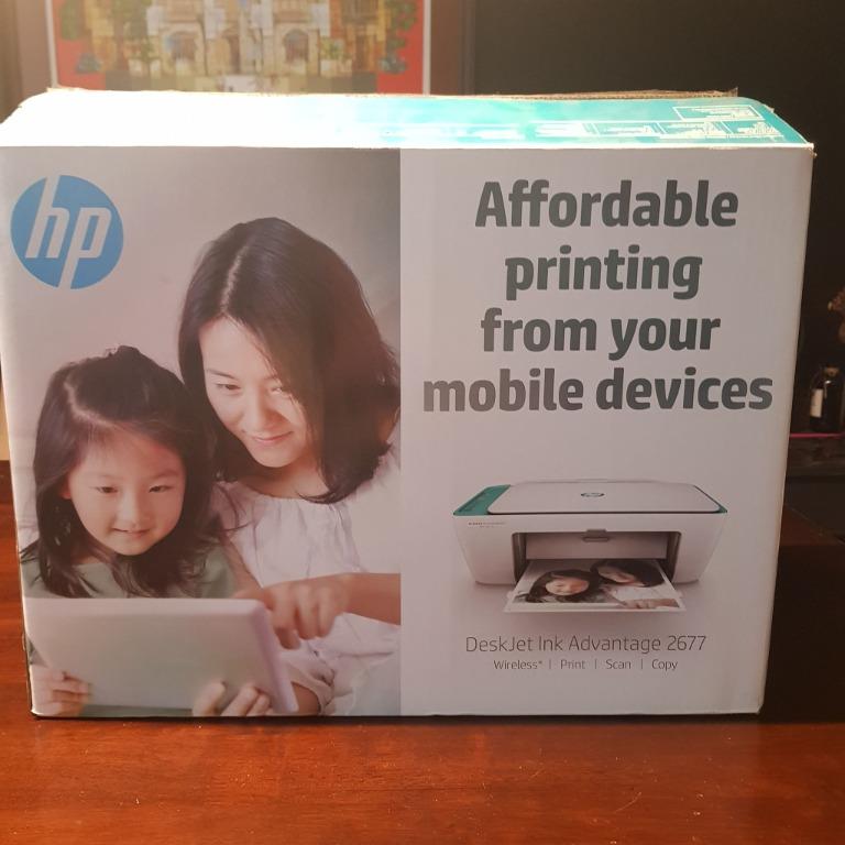 HP Deskjet Ink Advantage 2677, Computers & Tech, Printers, Scanners ...