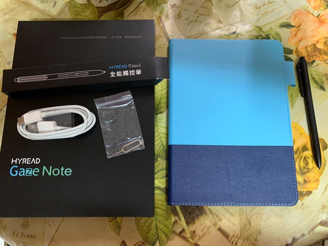 HYREAD Gaze Note 7.8吋電子紙閱讀器+ 觸控筆, 手提電話, 電話及其他裝置配件, 其他電子周邊配件及產品 - Carousell