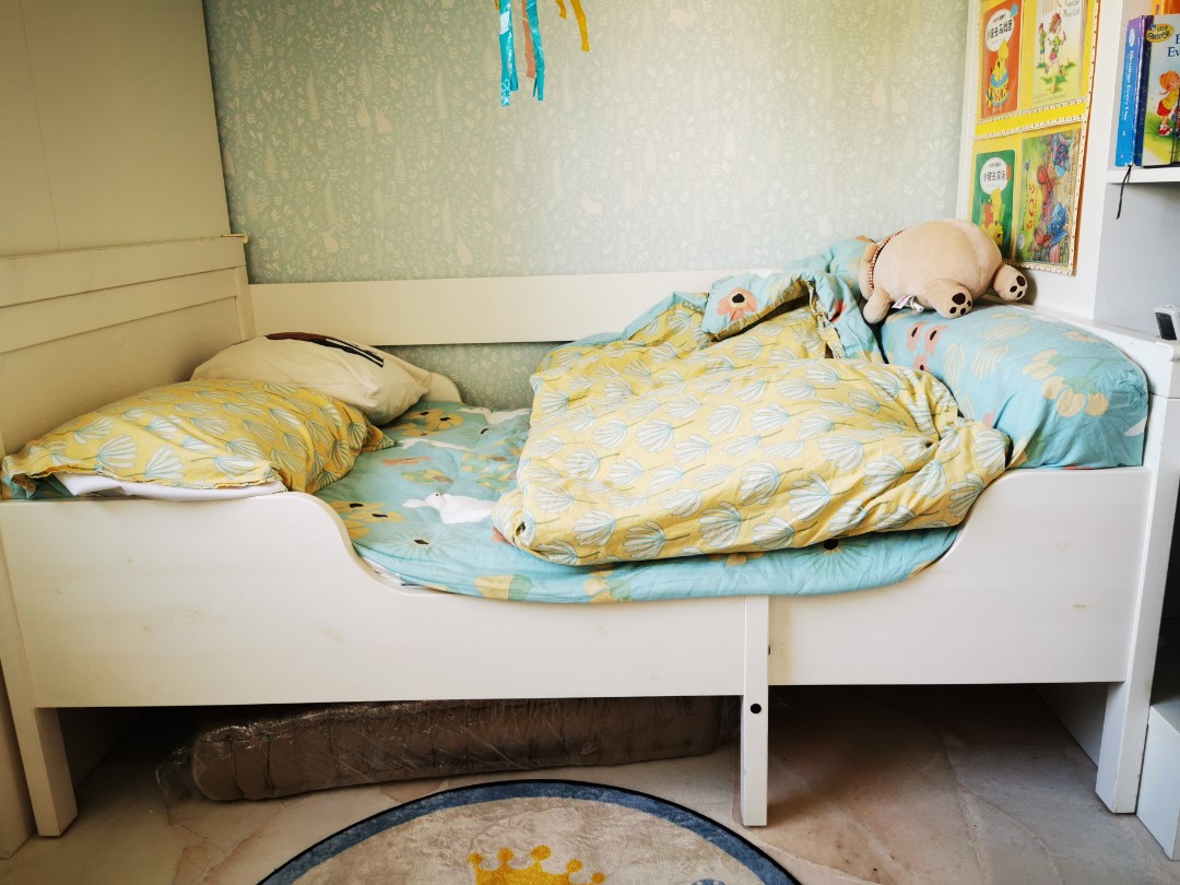Ikea kids extendable bed, Babies & Kids, Baby Nursery & Kids Furniture ...
