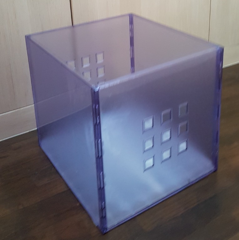 Ikea LEKMAN Box storage clear, Furniture & Home Living, Home ...