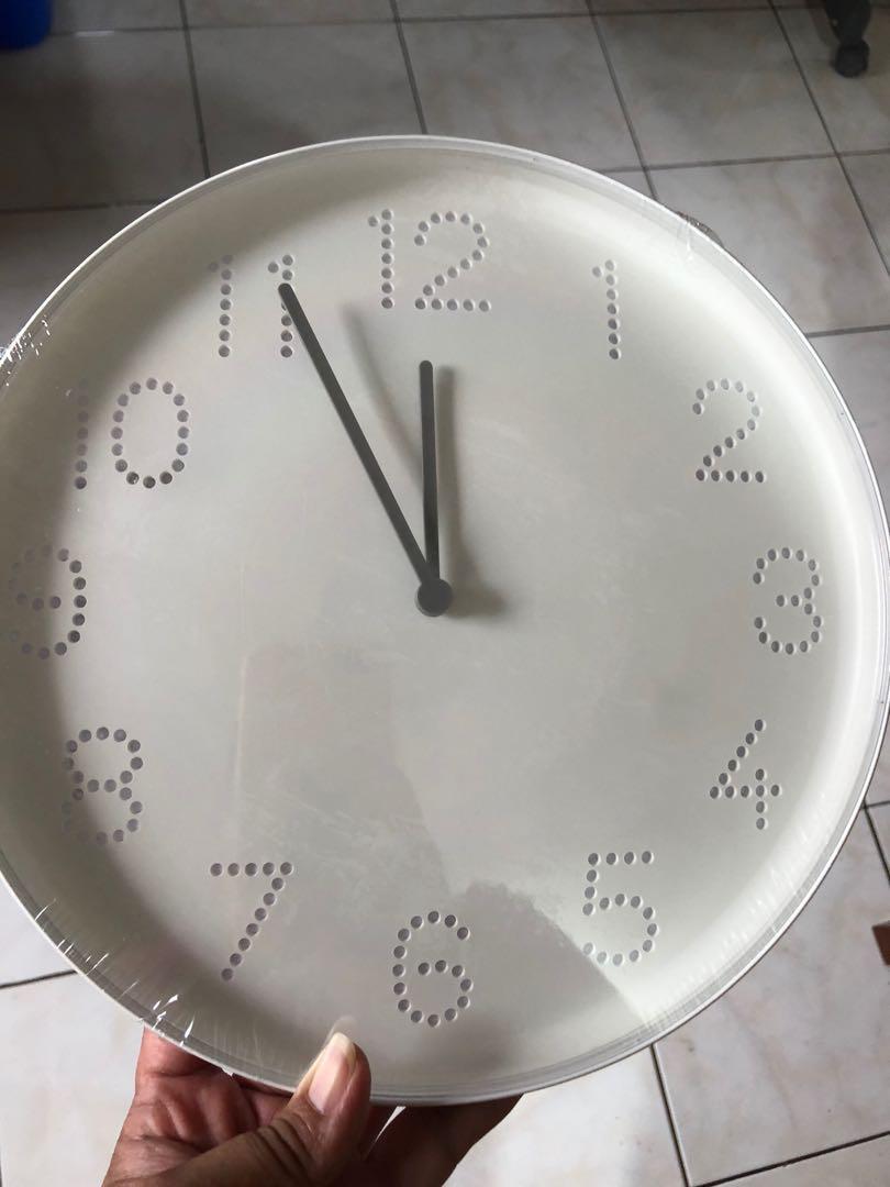 IKEA TROMMA CLOCK, Furniture & Home Living, Home Improvement ...