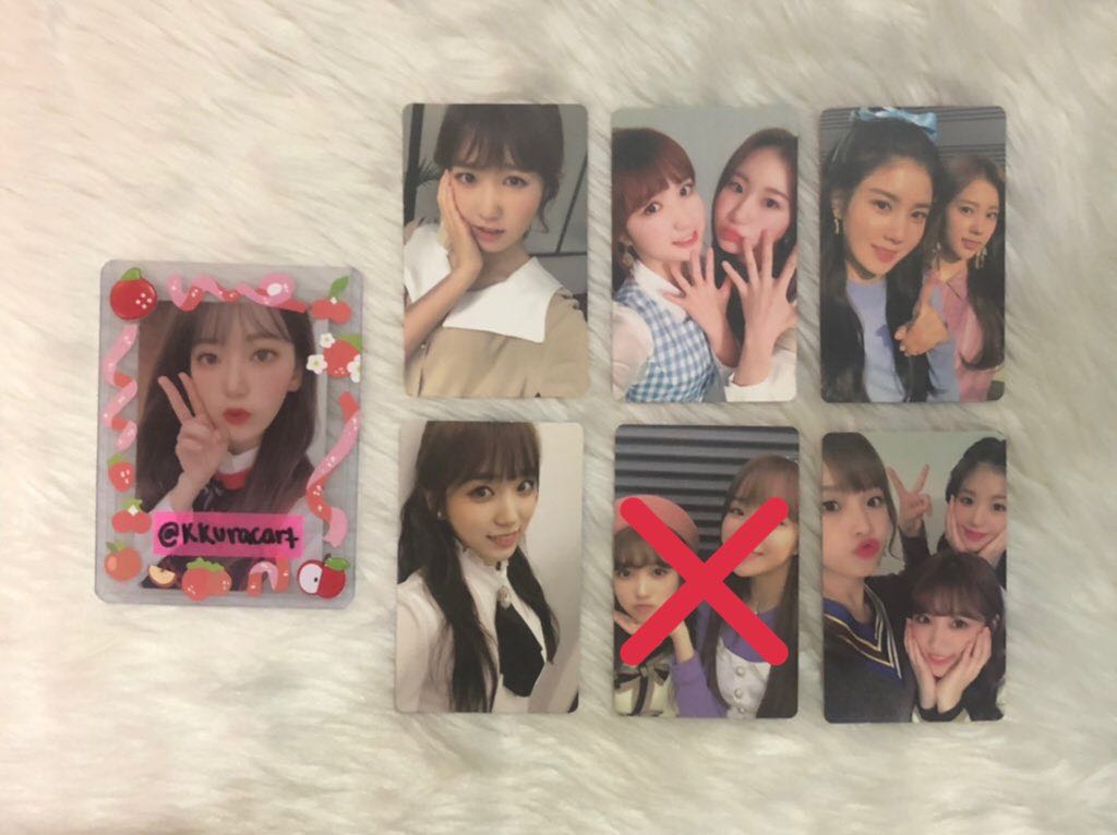 Izone Color Iz Photocards, Hobbies & Toys, Memorabilia & Collectibles ...