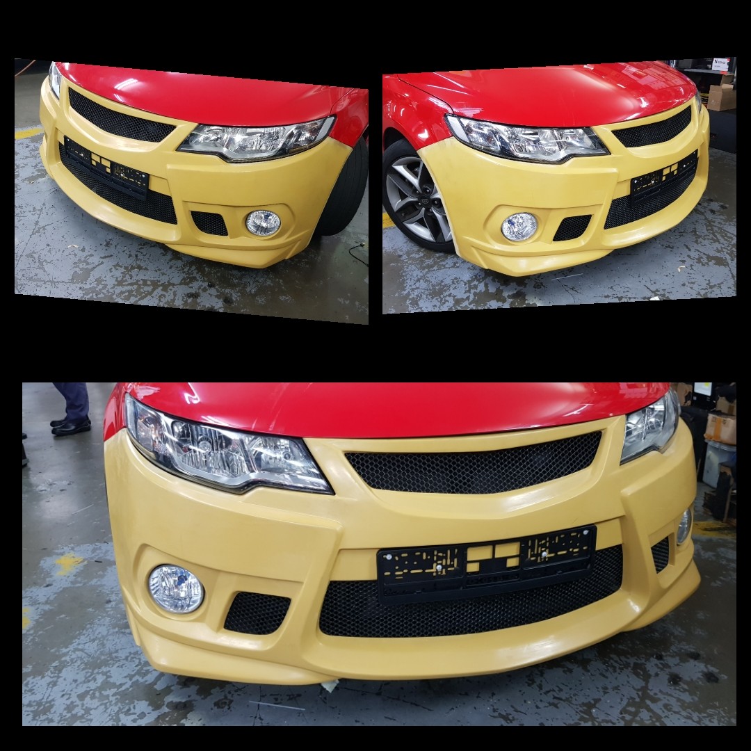 Kia Forte,Koup Front bumper, Car Accessories, Accessories on Carousell
