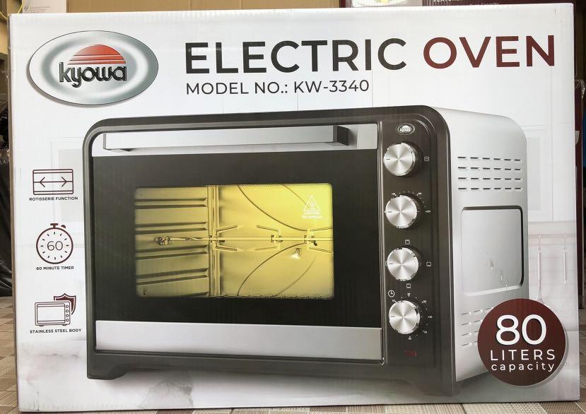 Kyowa Electric Oven KW-3340 80L capacity, TV & Home Appliances, Kitchen ...